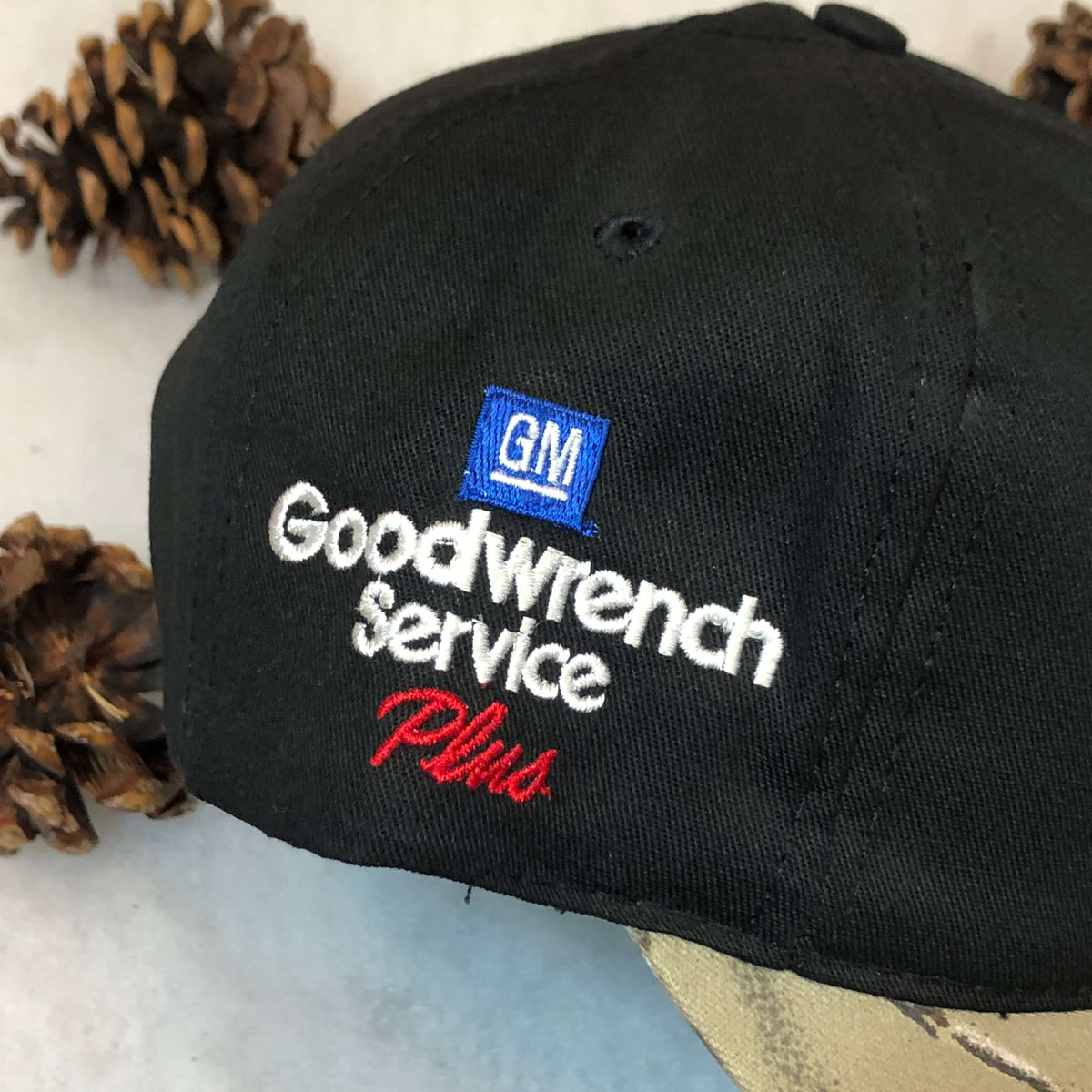 Vintage 90s NASCAR Dale Earnhardt Bass Pro Shops Camo Snapback Hat – 🎅 Bad Santa