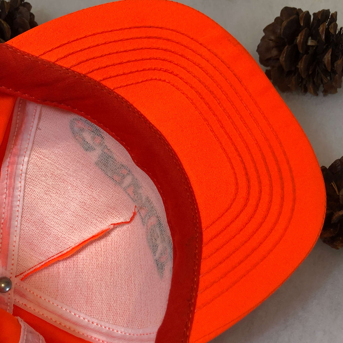 Vintage Camel Cigarettes Racing Blaze Orange Hunting Snapback Hat – 🎅 ...