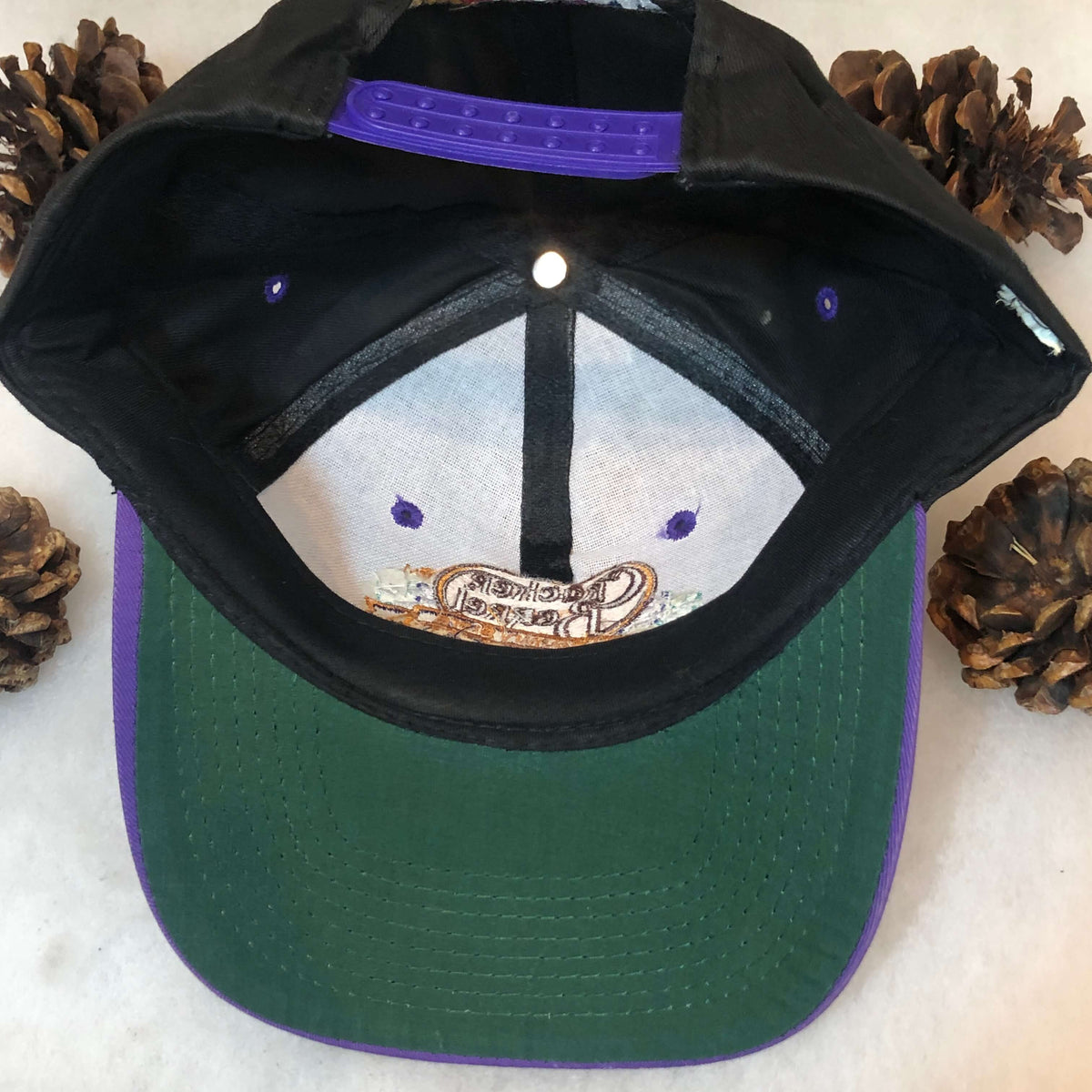 Vintage NASCAR Cracker Barrel 500 Twill Snapback Hat – 🎅 Bad Santa