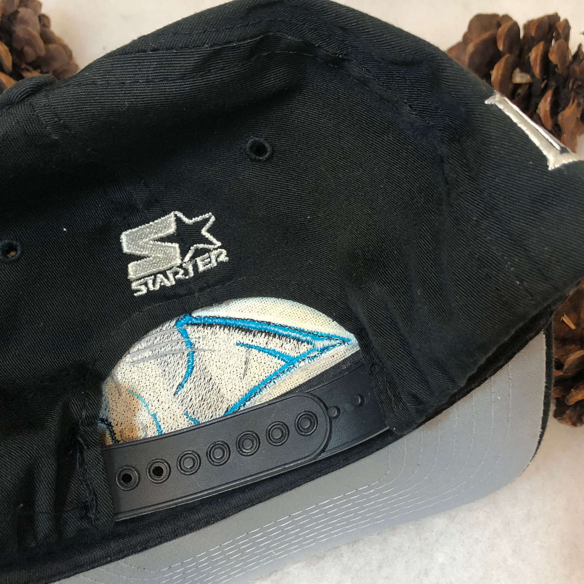 Vintage NFL Carolina Panthers Miller Lite Starter Twill Snapback Hat ...