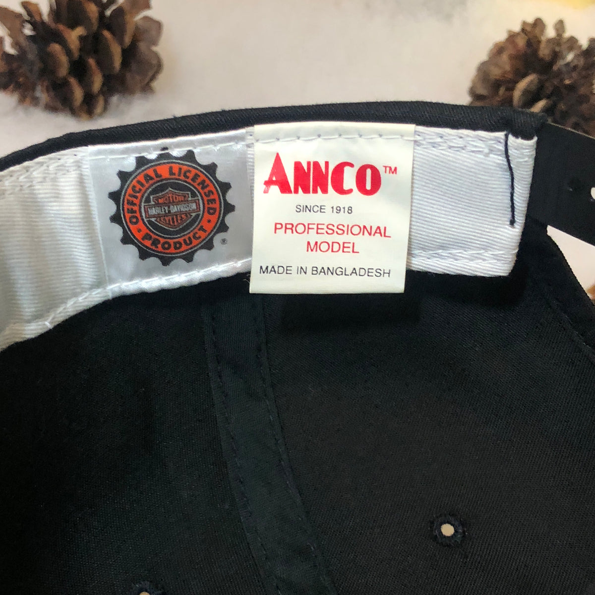 Vintage 90s Harley-Davidson Motorcycles Annco Monster Snapback Hat – 🎅 ...
