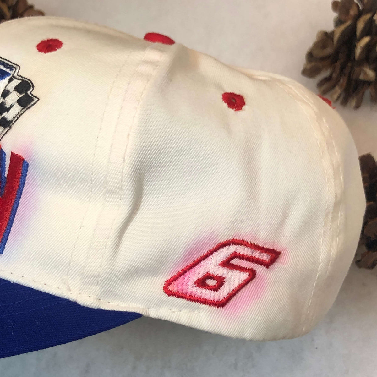 Vintage 90s NASCAR Mark Martin Valvoline Racing Twill Snapback Hat Cap ...
