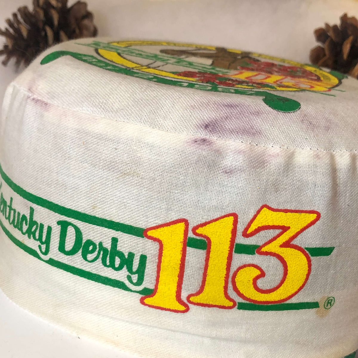 Vintage 1987 Kentucky Derby Painters Cap Snapback Hat – 🎅 Bad Santa