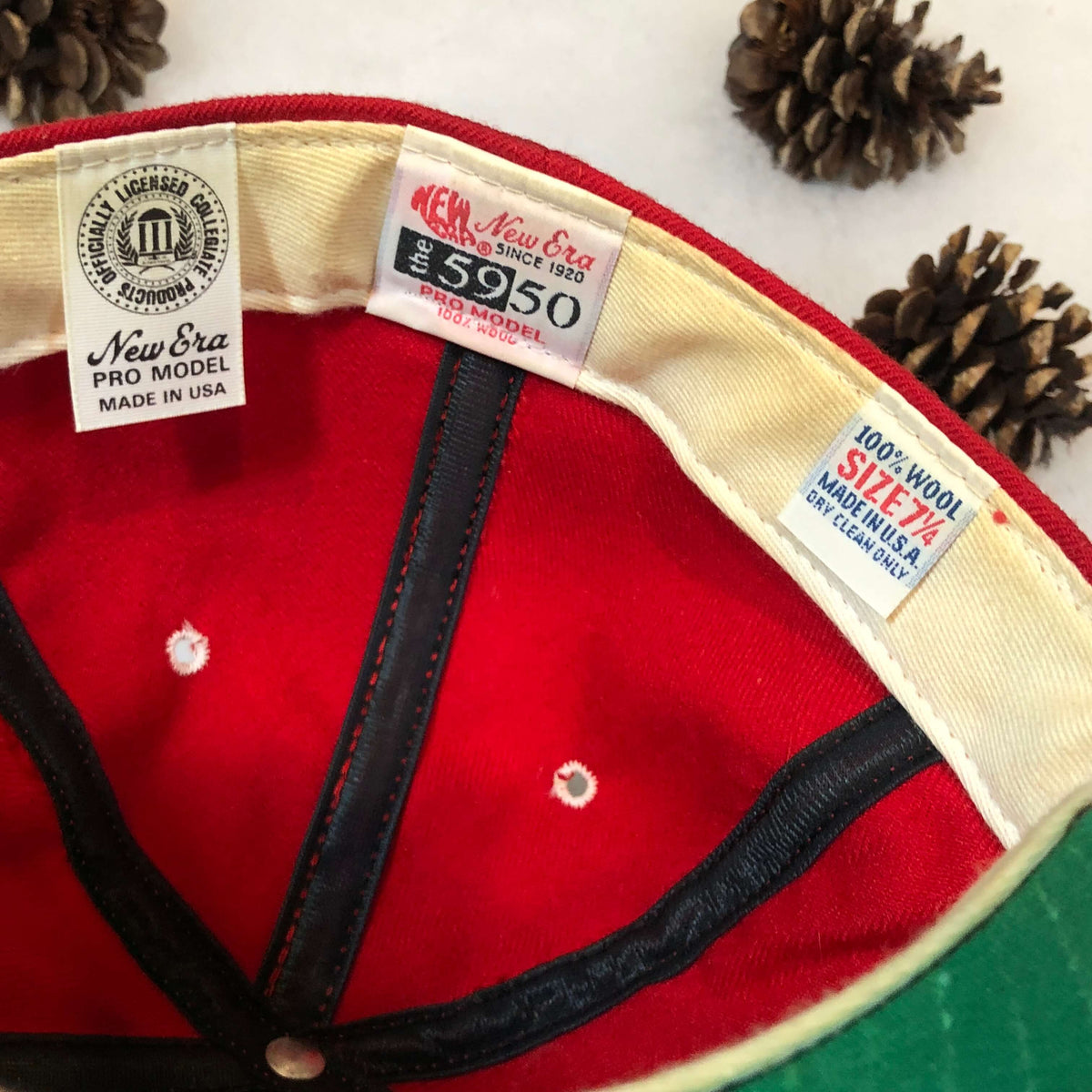 Vintage NCAA San Diego State Aztecs New Era Wool Fitted Hat 7 1/4 – 🎅 ...