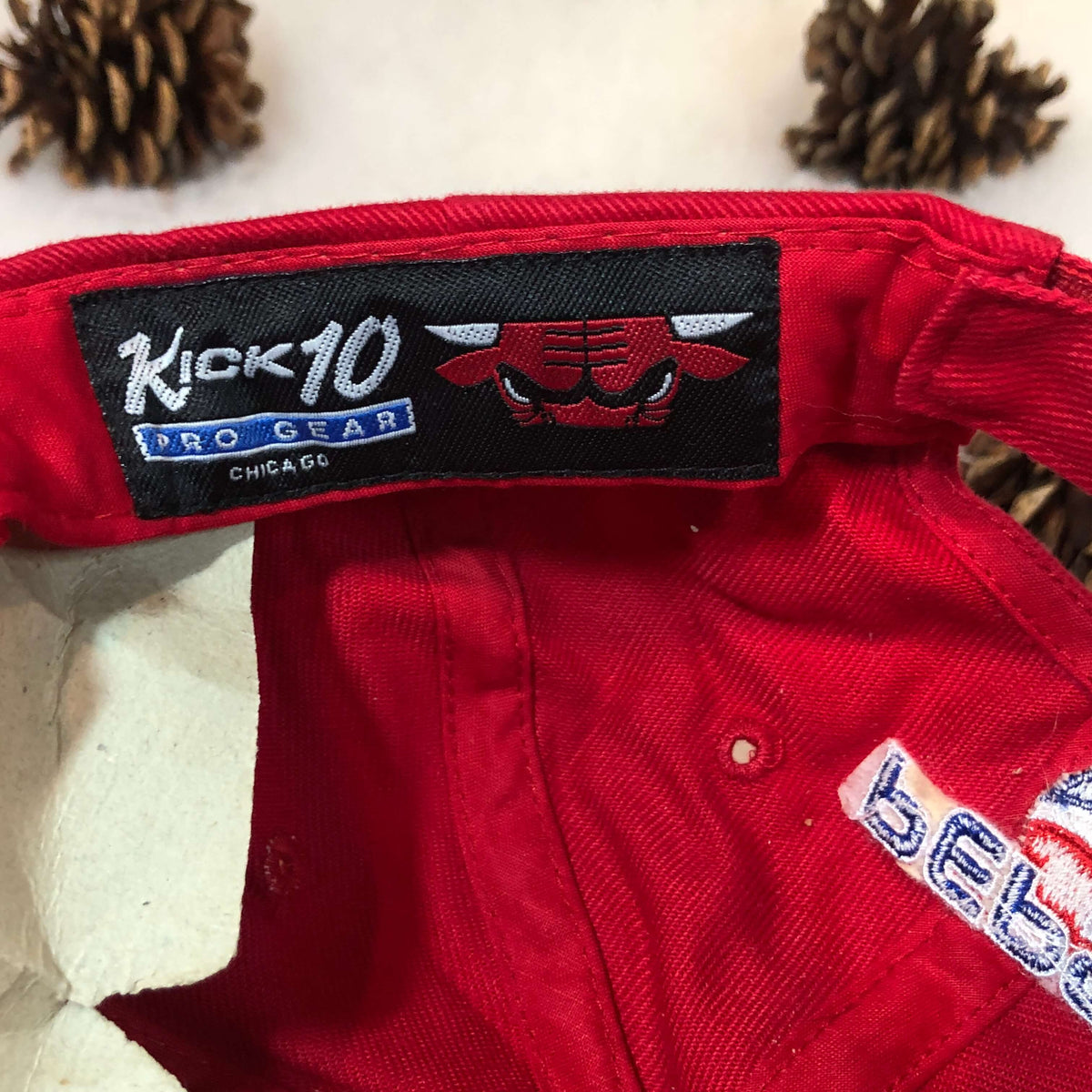 Vintage NBA Chicago Bulls Pepsi Kick 10 Headwear Strapback Hat – 🎅 Bad ...