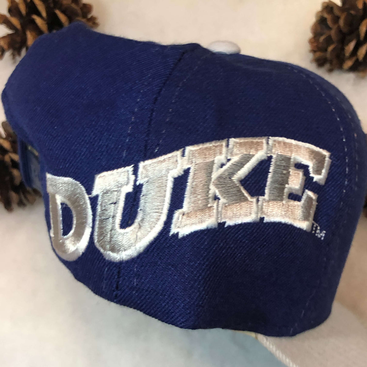 Vintage NCAA Duke Blue Devils Sports Specialties Sidewave Snapback Hat ...