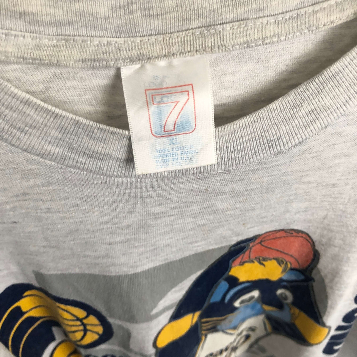 Vintage 1995 NBA Playoffs Indiana Pacers "Round Three" Boomer T-Shirt ...