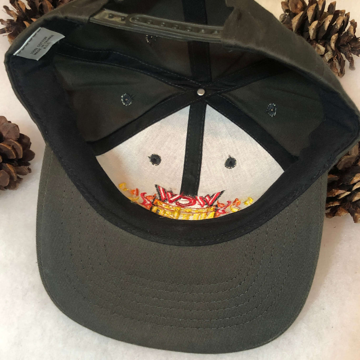 Vintage WCW Monday Nitro TNT Twill Snapback Hat – 🎅 Bad Santa