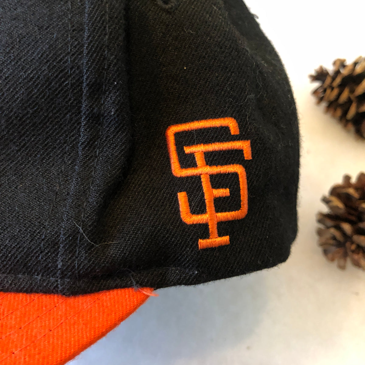 Vintage Starter MLB San Francisco Giants 100% Wool Cursive Script Snap ...