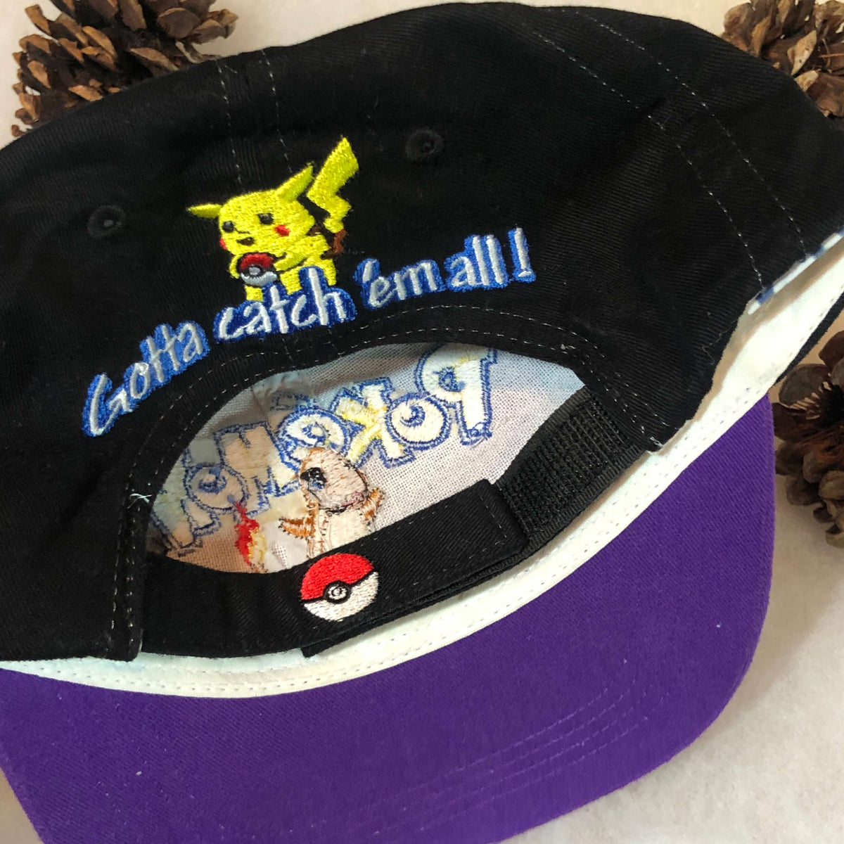 Vintage Pokemon Charmander "Gotta Catch 'Em All" *YOUTH* Strapback Hat ...