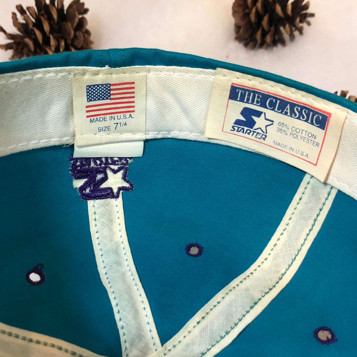 Vintage Starter Logo Twill Fitted Hat 7 1/4 – 🎅 Bad Santa