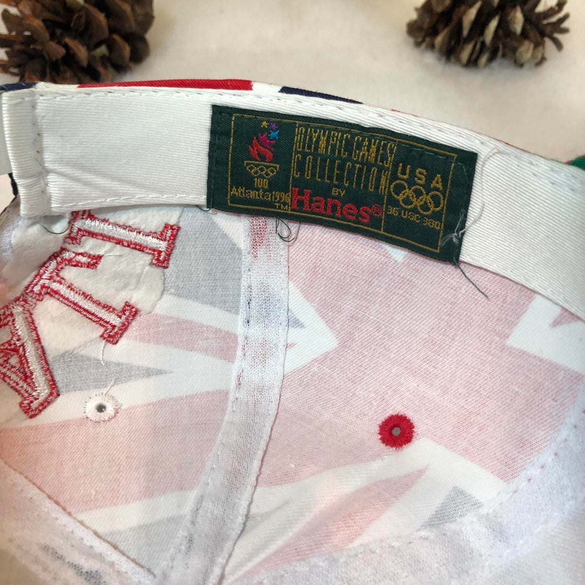 Vintage Australia Flag Hanes Twill Snapback Hat – 🎅 Bad Santa